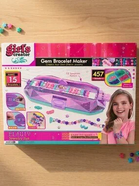 The Unbranded Brand | Toys | Diy Bead Bracelet Making Kit For Kids Arts ...